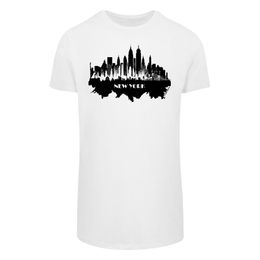 F4NT4STIC Shirt 'Cities Collection - New York skyline' male White size S