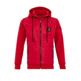 Cipo & Baxx CIPO & BAXX Sweatjacke Herren Gr&ouml;&szlig;e XXL rot / schwarz