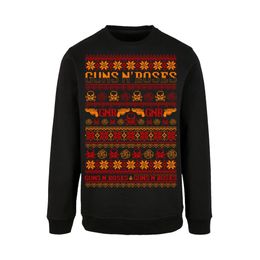F4NT4STIC Sweatshirt 'Guns And Roses Weihnachten Christmas' Herren Gr&ouml;&szlig;e XXL schwarz