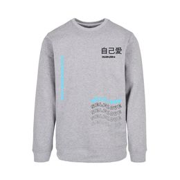 F4NT4STIC Sweatshirt 'Self Love' Herren Gr&ouml;&szlig;e XXL grau / graumeliert / mischfarben