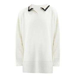 Touche Prive Pullover Damen Gr&ouml;&szlig;e L ecru