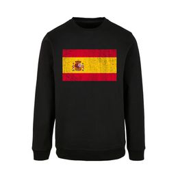 F4NT4STIC Sweatshirt 'Spain Spanien Flagge' male Black size XXXL