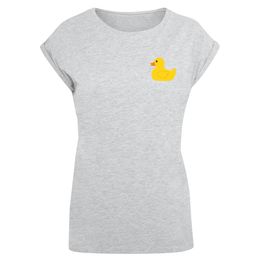F4NT4STIC Shirt 'Yellow Rubber Duck' Damen Gr&ouml;&szlig;e M gelb / grau
