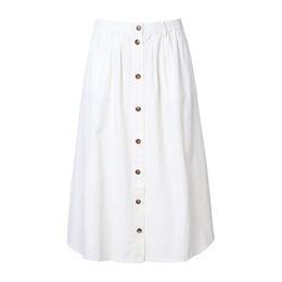 Ulla Popken Rock Damen Gr&ouml;&szlig;e 50/52 white denim