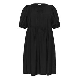 Kaffe CURVE Oversizekleid Damen Gr&ouml;&szlig;e 48 schwarz Winterkleid