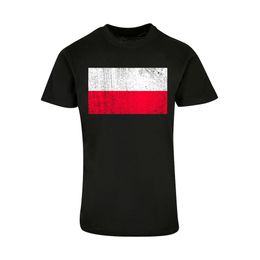 F4NT4STIC Shirt 'Polen Flagge' male Black size 4XL