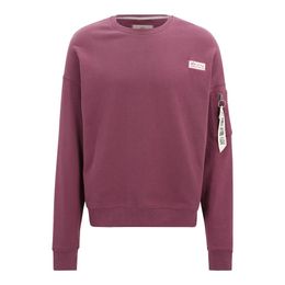 Alpha Industries Sweatshirt male Red size S