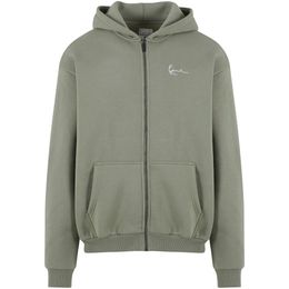 Karl Kani Sweatshirt Herren Gr&ouml;&szlig;e L khaki / offwhite