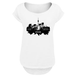 F4NT4STIC Shirt 'Cities Collection - Berlin skyline' female White size XL