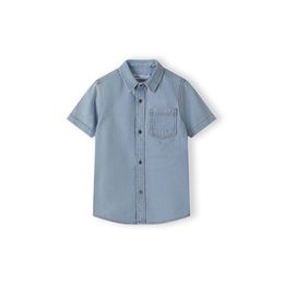MINOTI Hemd Jungen Gr&ouml;&szlig;e 116/122 blue denim