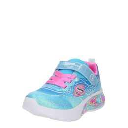 Skechers Sneaker 'MY DREAMERS - LIL MERMAID' Jungen Gr&ouml;&szlig;e 26 blau / hellpink / wei&szlig;