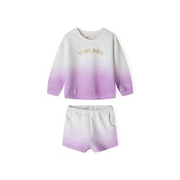 MINOTI Jogginganzug M&auml;dchen Gr&ouml;&szlig;e 86/92 gold / lavendel / pastelllila