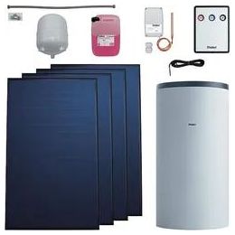 Vaillant Solarthermie-Paket 9.453/3 - 4 Kollektoren VFK 155 V mit Speicher VPS RS 800 B - 10,04 m2 - 0010042393