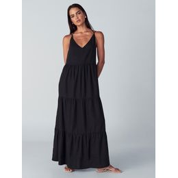Willa Kleid 'Ebla' Damen Gr&ouml;&szlig;e 46 schwarz Sommerkleid