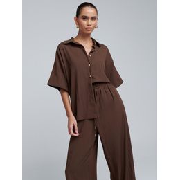 BWLDR Bluse 'Josefina' Damen Gr&ouml;&szlig;e XS dunkelbraun