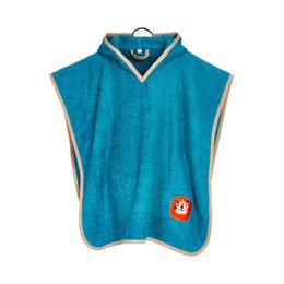 Playshoes Badeponcho 'Dschungel' Jungen Gr&ouml;&szlig;e 146/152 camel / petrol