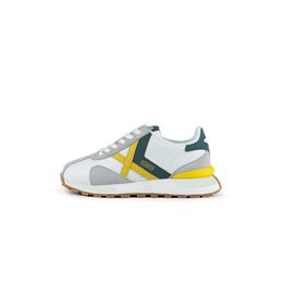 MUNICH Sneaker 'New Sapporo' Herren Gr&ouml;&szlig;e 41 zitronengelb / mint / dunkelgr&uuml;n