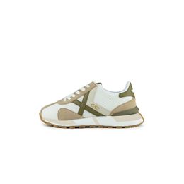 MUNICH Sneaker 'New Sapporo' Herren Gr&ouml;&szlig;e 46 khaki / schilf / pastellgr&uuml;n