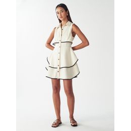 Willa Shirt Dress female size 46 Nude / Black