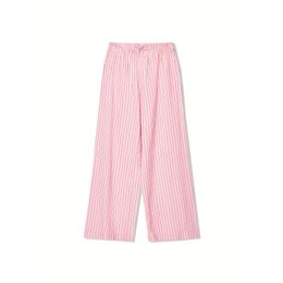 Bershka Hose Damen Gr&ouml;&szlig;e 40 pink / rot / wei&szlig;
