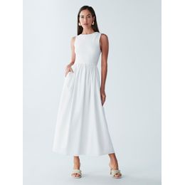 BWLDR Kleid 'PAOLA' Damen Gr&ouml;&szlig;e 38 wei&szlig; Winterkleid