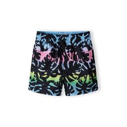 MINOTI Badeshorts Jungen Gr&ouml;&szlig;e 158/164 blau / gelb / gr&uuml;n / pink / schwarz
