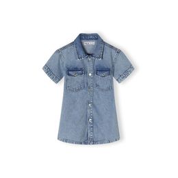 MINOTI Kleid M&auml;dchen Gr&ouml;&szlig;e 128/134 blue denim