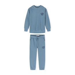 MINOTI Jogginganzug Jungen Gr&ouml;&szlig;e 122/128 blau