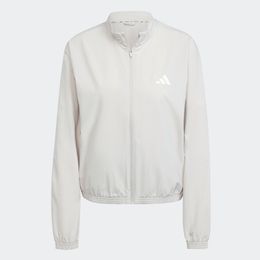 adidas Performance Trainingsjacke 'Essentials' Damen Gr&ouml;&szlig;e L hellgrau