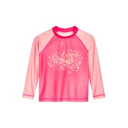 Playshoes Badeshirt M&auml;dchen Gr&ouml;&szlig;e 98/104 koralle / himbeer / altrosa