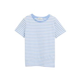 Tom Tailor Denim T-Shirt Damen Gr&ouml;&szlig;e S hellblau / offwhite