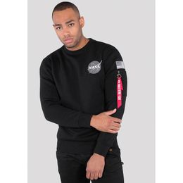 Alpha Industries Sweatshirt »Space Shuttle« black XXL XXL Mit Nasa Print auf der Brust