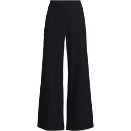 LANDS' END Starfish Palazzo-Hose, Damen,  Schwarz, Elasthan/Baumwoll-Mischung, by Lands' End