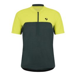 Ziener Radtrikot »NARIUS-Z« bitter lemon 50 50 aus schnelltrocknendem drirelease -Material, Regular Fit