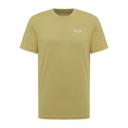 Mustang Kurzarmshirt »Herren Style Austin« khaki 3XL 3XL Lockerer Schnitt