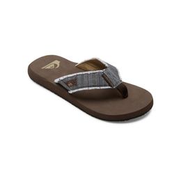 Quiksilver Sandale »Monkey Abyss« Brown 3 10 (43) 10 (43) Baumwoll-Canvas-Band mit Waschung und...