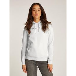 Tommy Jeans Kapuzensweatshirt &raquo;TJW REG LINEAR HOODIE&laquo;, mit Logoschriftzug Ecru M (38) M (38) Damen-Hoodie von Tommy Jeans