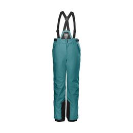 Killtec M&auml;dchen Skihose &raquo;KSW 77 GRLS SKI PNTS&laquo; wasserdicht, atmungsaktiv, abnehmbarer Latz, verst. Seitenriegel gr&uuml;n 116, Normalgr&ouml;&szlig;en