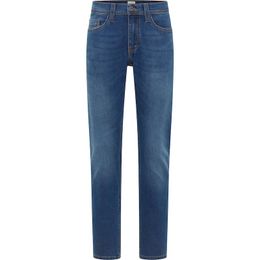 Mustang Slim-fit-Jeans »Herren Style Oregon Slim« 503 mittelblau 33 - Länge 34 Länge 34 33 Schmal geschnittene Jeans mit niedrigem Bund