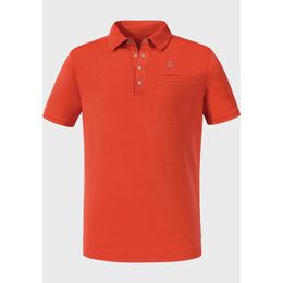 Schöffel SCHÖFFEL Poloshirt »Polo Shirt Ramseck M« 5480 - orange 48 48 Schnell trocknend