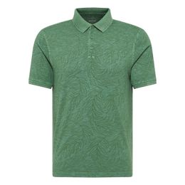 Mustang Kurzarmshirt »Herren Style Palco« grün M M Klassisches Polohemd