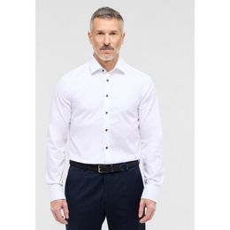Eterna Damen Langarmhemd &raquo;SLIM FIT&laquo; NON IRON (b&uuml;gelfrei) wei&szlig; 44, Normalgr&ouml;&szlig;en