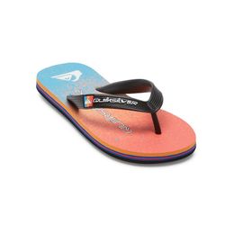 Quiksilver Zehentrenner »Molokai Art« Blue/Blue/Orange 12(29) 12(29) Material: Flexibles, synthetisches, an 3...