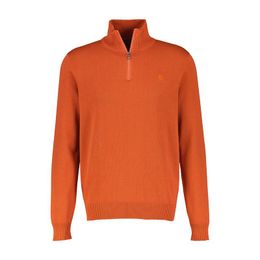 Lerros Troyer mit Logo Stickerei spicy orange XL XL Troyer von Lerros
