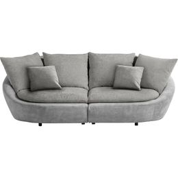 Trendmanufaktur Big-Sofa »Maui, inklusive 4 Rückenkissen und 2 Zierkissen, Designersofa« Organische Form, Sofa frei im Raum stellbar, moderne Optik...