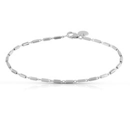 Vivance Damen Armband &raquo;925/- Sterling Silber rhodiniert&laquo; wei&szlig;