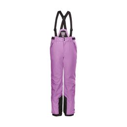 Killtec Skihose »KSW 77 GRLS SKI PNTS« wasserdicht, atmungsaktiv, abnehmbarer Latz, verst. Seitenriegel orchidee 116 - Normalgrößen Normalgrößen...