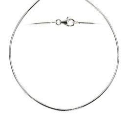 Vivance Collierkettchen »925/- Sterling Silber rhodiniert« weiß 38cm Schönes Collier aus 925/- Sterling Silber rhodiniert