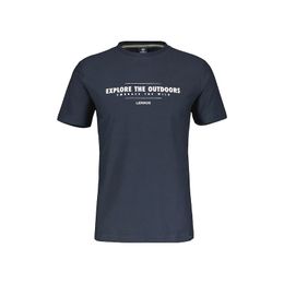 Lerros T-Shirt »Baumwoll-T-Shirt für Herren« CLASSIC NAVY S S OUTDOOR-Print auf der Brust