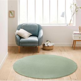 my home Teppich »Kurzflor-Webteppich GRANADA 4800, uni Soft Touch« rechteckig 20 mm Höhe leichter Glanz, auch in rund, Wohnzimmer, Schlafzimmer,...